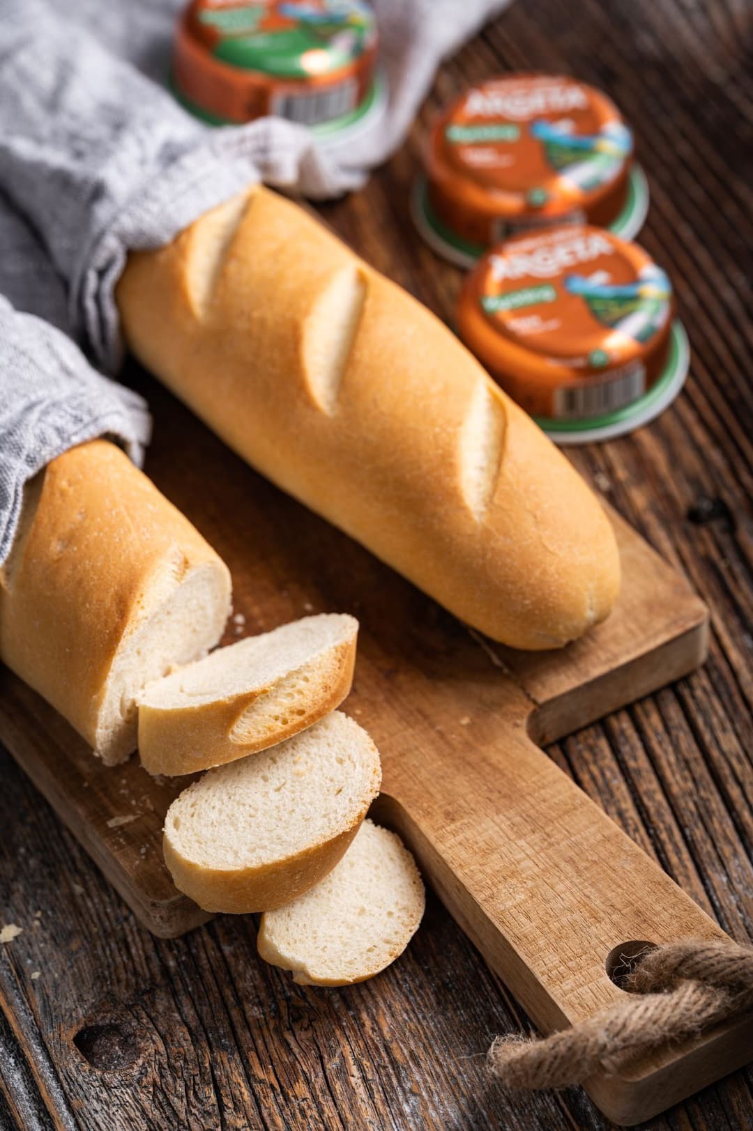 Pan de barra recipe - Argeta